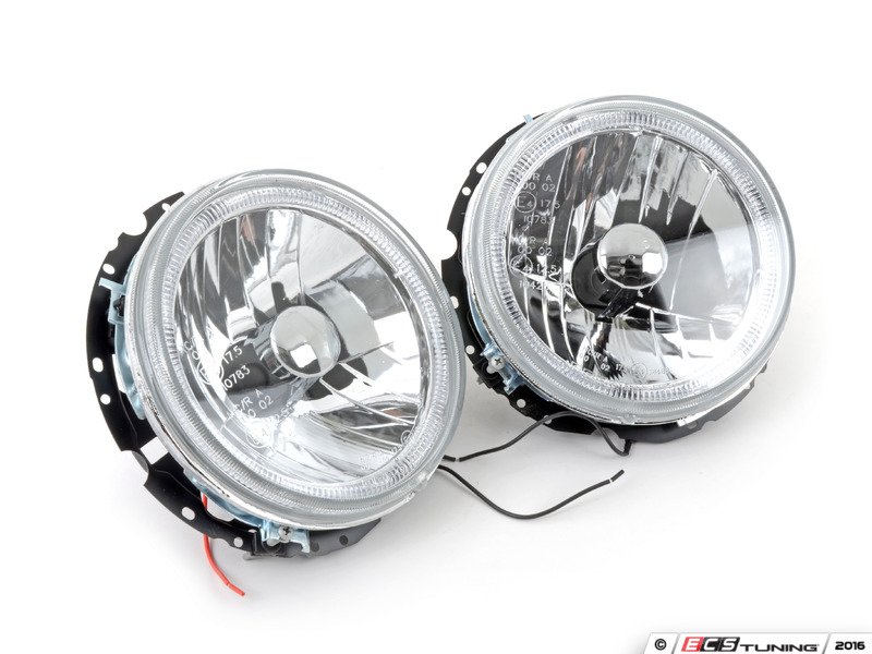 FK - fkfsvw081 - Fk Mk1 Angel Eye Headlight Kit-Crystal Clear-Pair ...