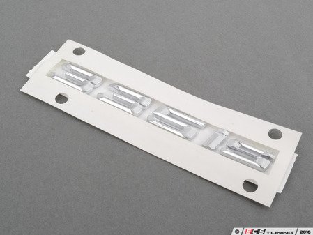Genuine BMW - 51147364429 - 335is Front Side Emblem - Left (51-14-7-364 ...