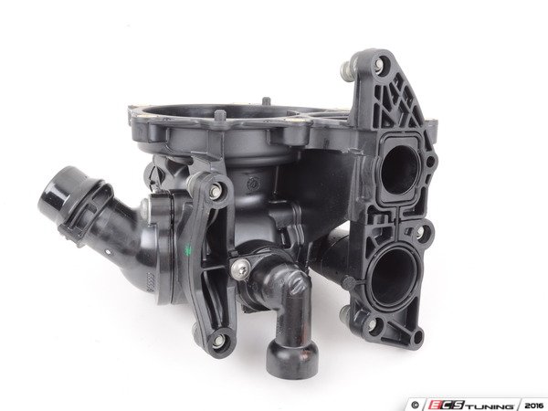 Genuine Volkswagen Audi - 06K121111P - Thermostat Housing (06K 121 111 P)
