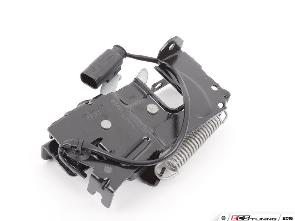 Genuine MINI - 51237300569 - Locking Hood Latch - Left (51-23-7-300-569)