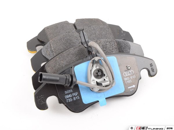 Genuine Volkswagen Audi - 8R0698151 - Front Brake Pad Set (8R0 698 151)