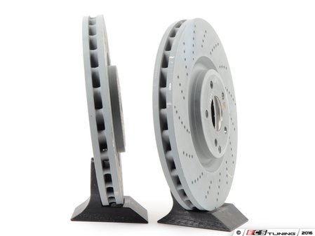 Genuine Mercedes Benz - 0004211712KT1 - Front Brake Rotors - Pair