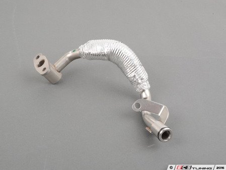 Genuine BMW - 11427848526 - Turbocharger Oil Return Line - Front Turbo ...