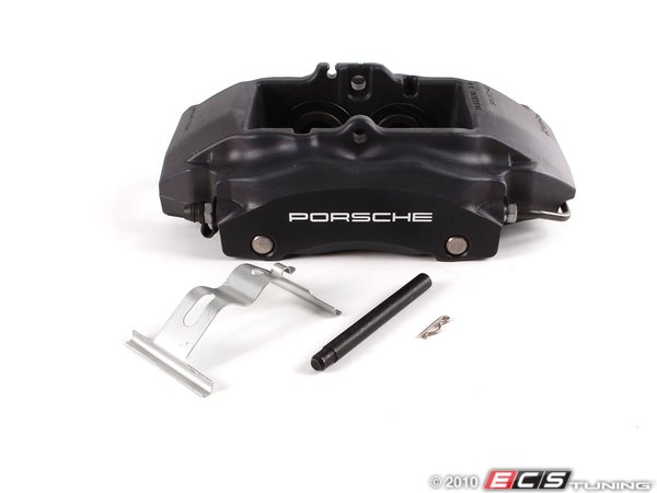Genuine Porsche - 98635142103 - Front Brake Caliper - Black