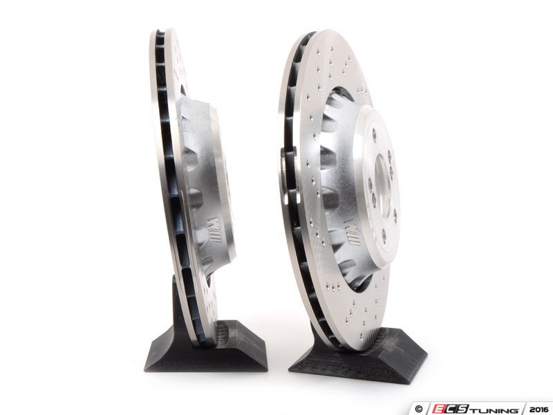 Genuine BMW - 34212284811KT - Rear Brake Rotors - Pair