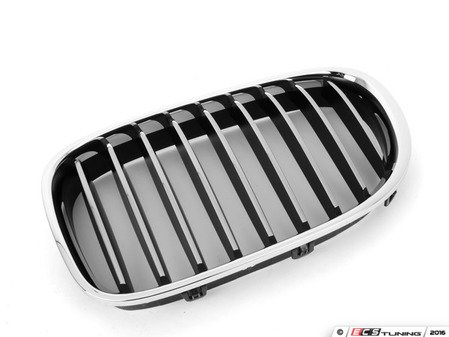 Genuine BMW - 51117295297 - Chrome Grille - Front Left (51-11-7-295-297)