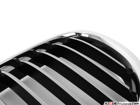 Genuine BMW - 51117295297 - Chrome Grille - Front Left (51-11-7-295-297)