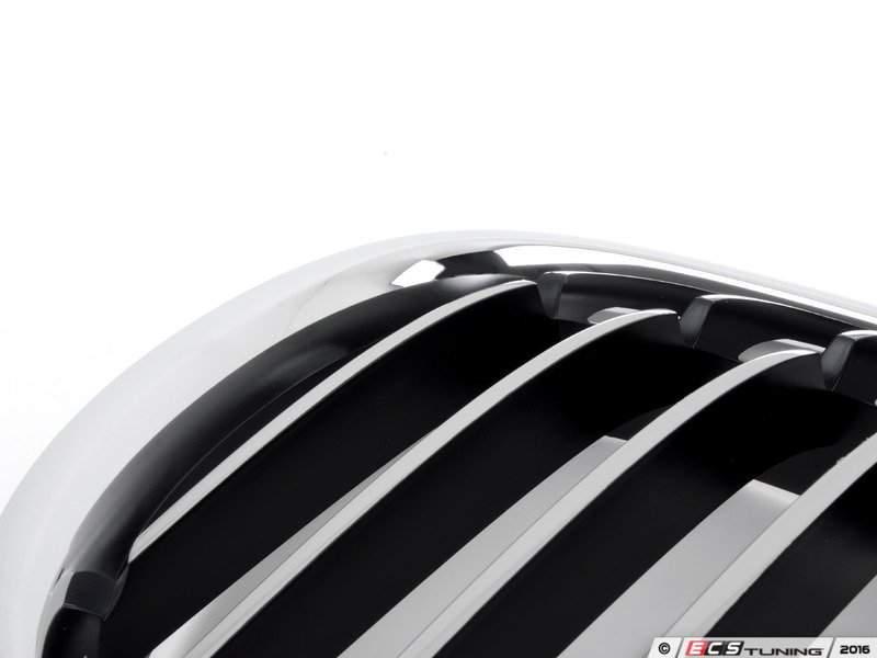 Genuine BMW - 51117295298 - Chrome Grille - Front Right (51-11-7-295-298)