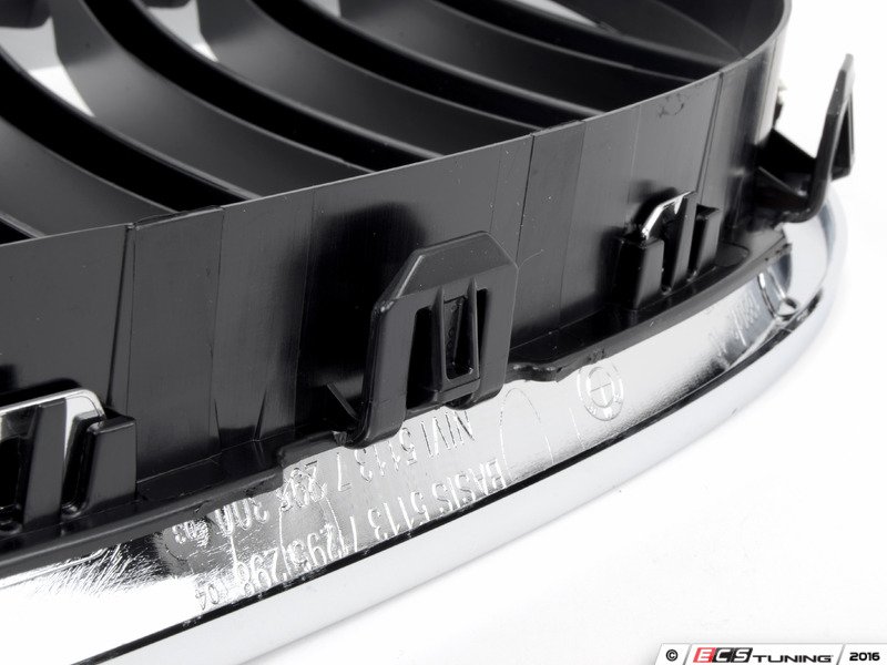 Genuine BMW - 51117295298 - Chrome Grille - Front Right (51-11-7-295-298)