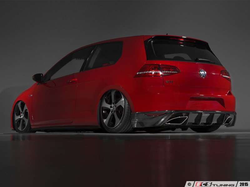 Assembled By ECS - 014281ECS02AKT - Carbon Fiber Rear Diffuser - with ...