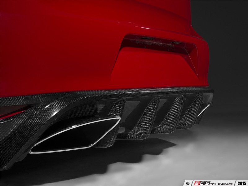 Assembled By ECS - 014281ECS02AKT - Carbon Fiber Rear Diffuser - with ...