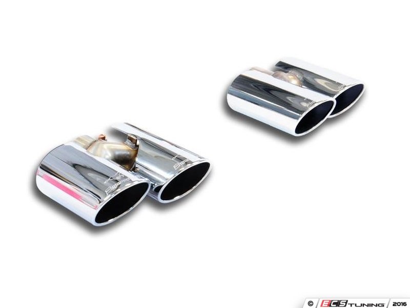 Supersprint - 771727 - Quad Polished Oval Tips - 100x75mm