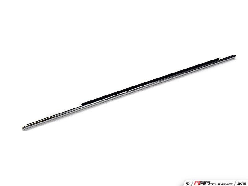 Genuine BMW - 51357260537 - Chrome Door Window Trim - Front Left