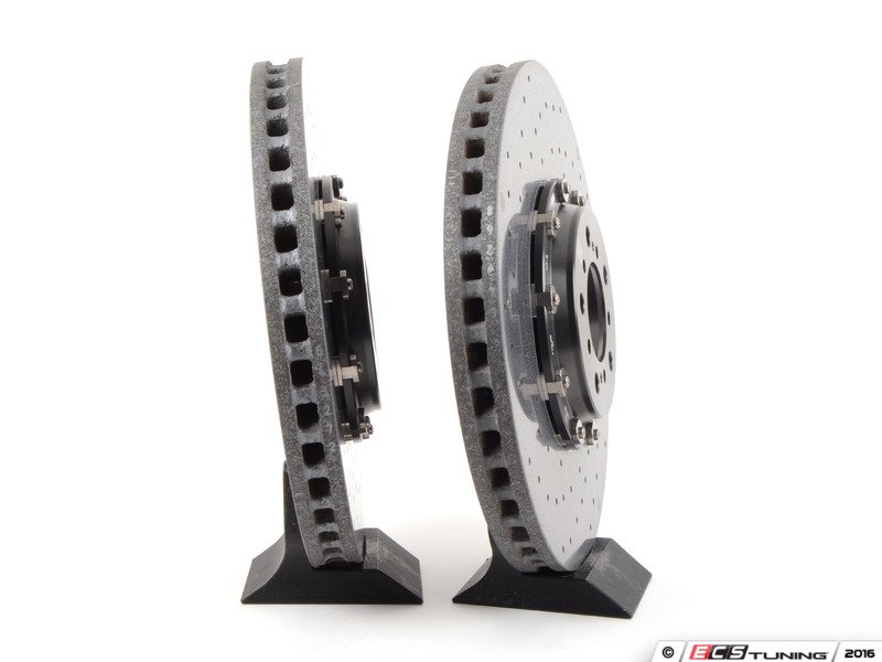 Genuine BMW - 34112284805-806 - Carbon Ceramic front Brake Rotors ...