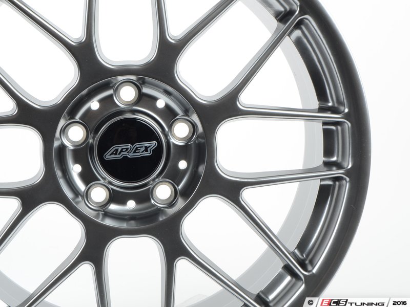 APEX Wheels - ARC81885ET38HBK - APEX ARC-8 18x8.5" ET38 Hyper Black ...