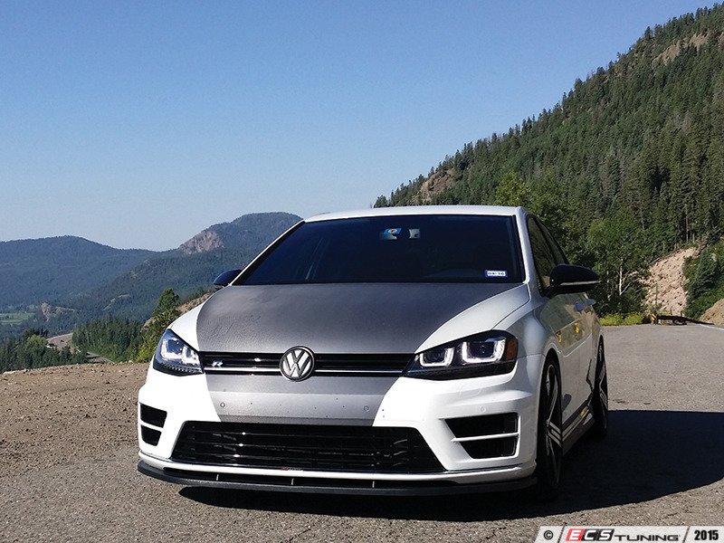 ECS News - Maxton Design Front Lip Spoilers VW MK7 Golf R/GTI