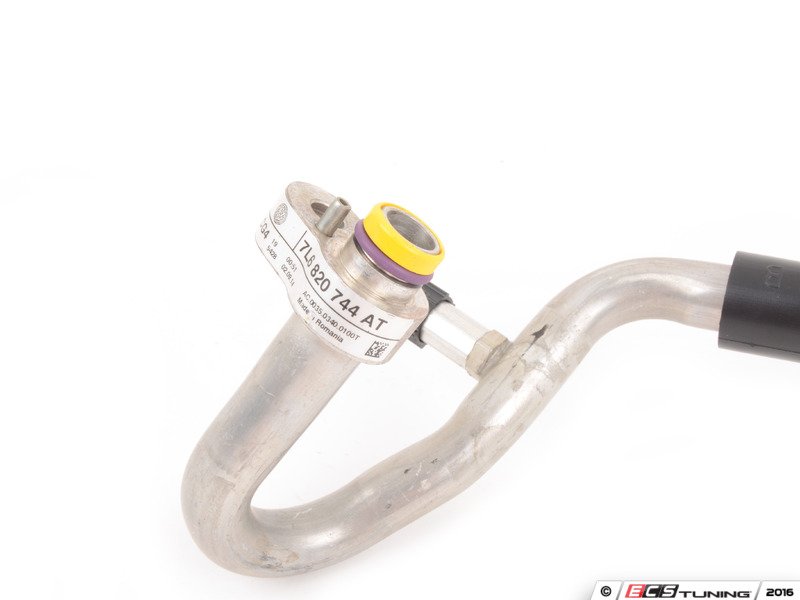 Genuine Volkswagen Audi - 7L6820744AT - A/C Line (7L6 820 744 AT)
