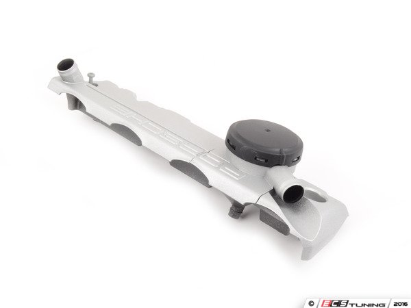 Genuine Porsche - 94810723602 - Left Air/Oil Separator - Silver