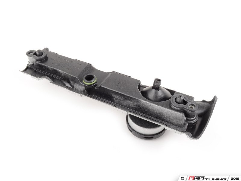 Genuine Porsche - 94810723602 - Left Air/Oil Separator - Silver