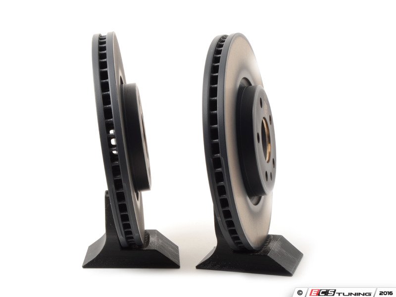 Genuine Volkswagen Audi - 8R0615301KT - Front Brake Rotors - Pair ...