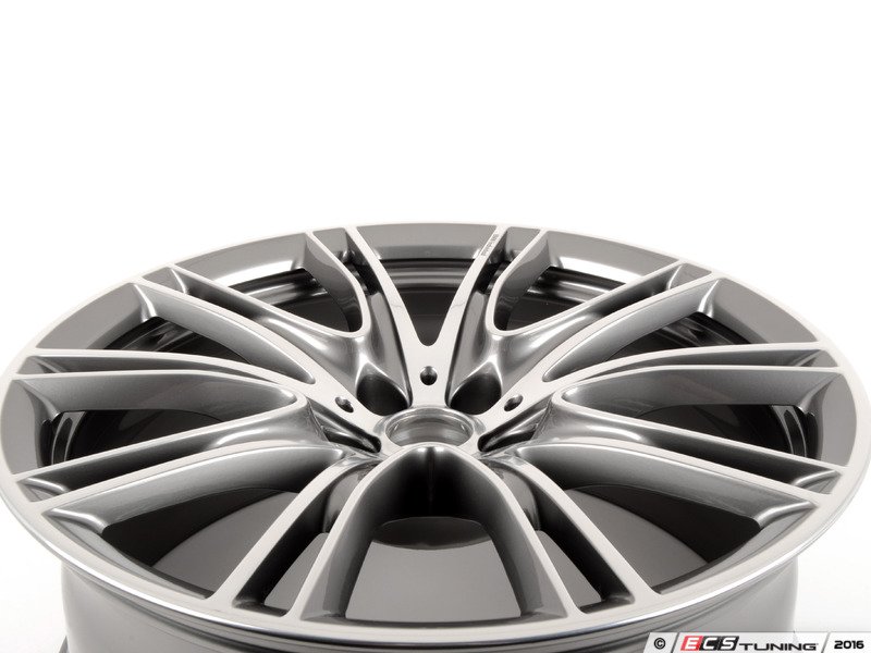 Genuine BMW - 36117850583 - 20" V-Spoke Style 649 Ferric Grey Wheel ...