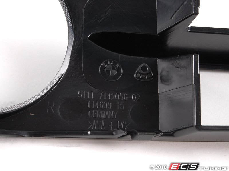 Genuine BMW - 51117142056 - Bumper Fog Light Grille - Passenger (Right ...