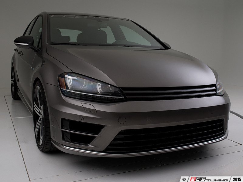 ECS - 019252ECS01-01A - Golf R Badgeless Grille - With Black Strip