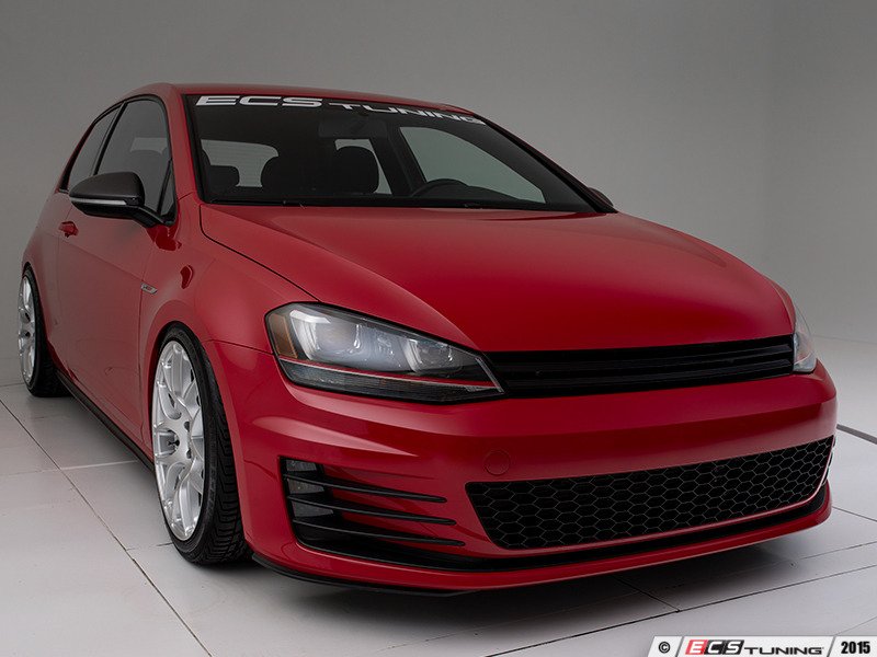 ECS - 019252ECS01-01A - Golf R Badgeless Grille - With Black Strip