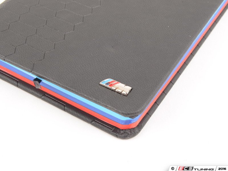 Genuine BMW - 80242410925 - BMW M LEATHER NOTEBOOK - (NO LONGER ...