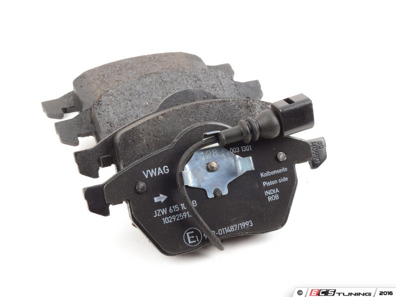 Genuine Volkswagen Audi - JZW698151C - Economy Front Brake Pad Set (JZW ...