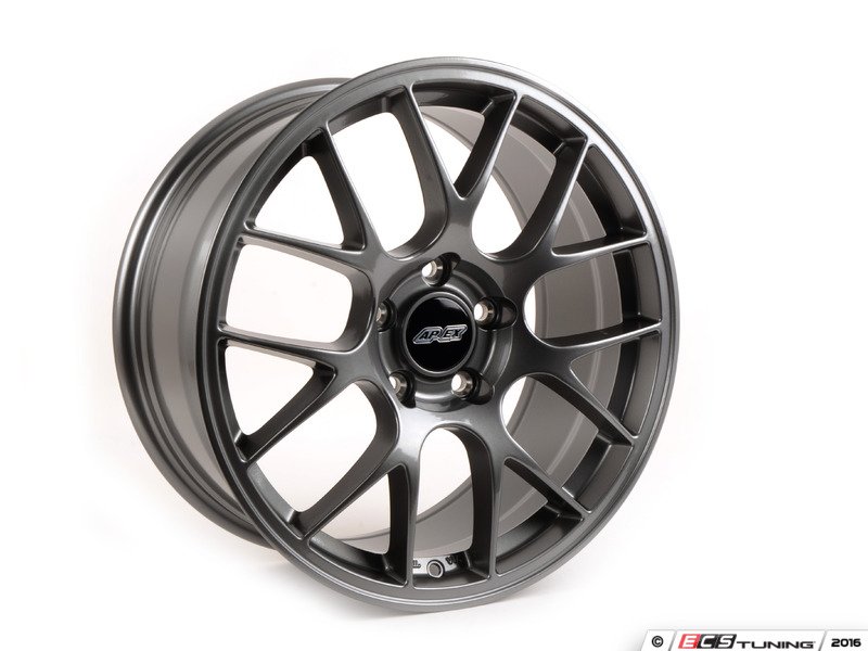 APEX Wheels - ec7anKT - APEX EC-7 Anthracite Wheel - Staggered Set ...