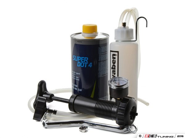 Assembled By ECS - 018222SCH01Akt1 - Brake Fluid Flush Kit - Level 1