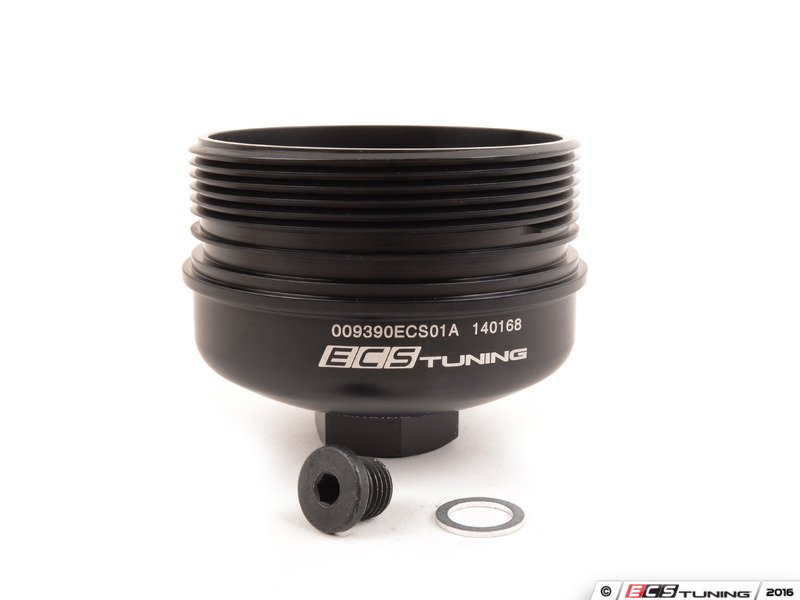 ECS News - New VW VR6 12v ECS Billet Oil Filter Housing