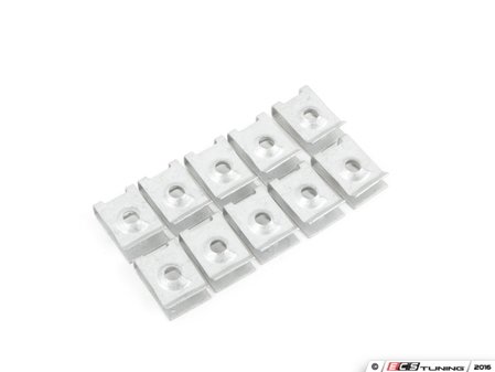 Genuine BMW - 51112410006 - Front bumper hardware kit (51-11-2-410-006)