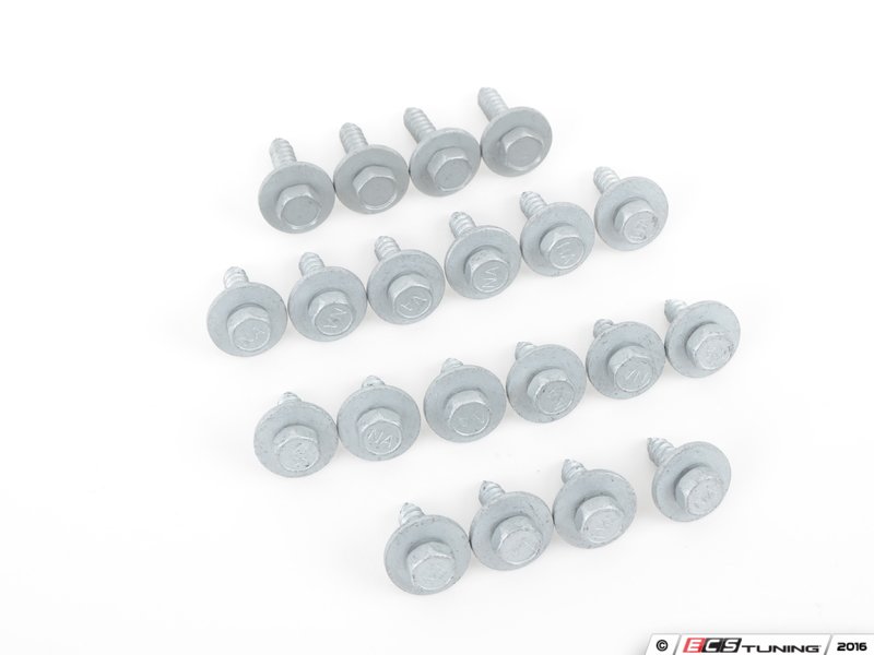 Genuine BMW - 51112410006 - Front bumper hardware kit (51-11-2-410-006)