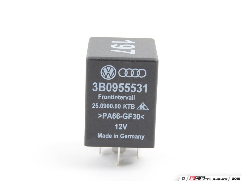 Genuine Volkswagen Audi - 3B0955531 - Wiper Relay (3B0 955 531)