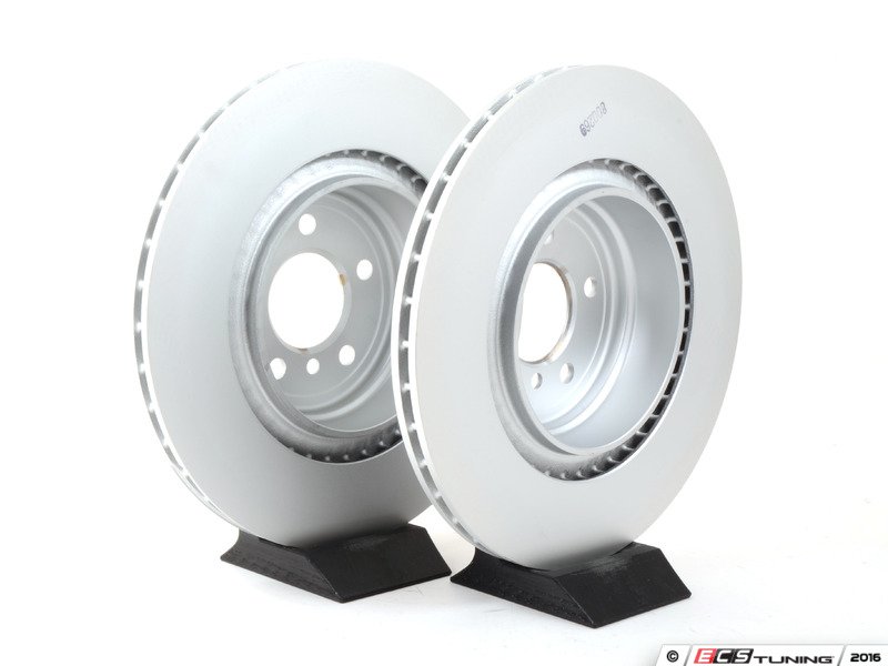 Genuine BMW - 34216775291 - Rear Brake Rotors - Pair (370mm) (34-21-6 ...
