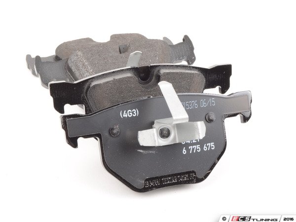 Genuine BMW - 34216775678 - Rear Brake Pad Set (34-21-6-775-678)