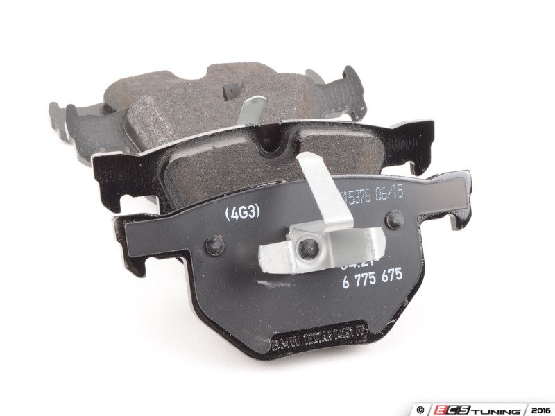 Genuine BMW - 34216775678 - Rear Brake Pad Set (34-21-6-775-678)