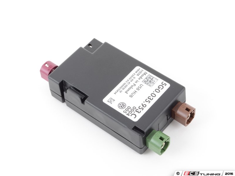 Genuine Volkswagen Audi - 5G0035953C - USB Hub (5G0 035 953 C)