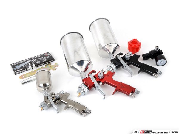 ATD Tools - ATD6900A - 9 Pc HVLP Spray Gun Set