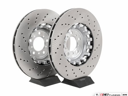 Genuine BMW - 34112284809KT - Front Brake Rotors - Pair (380x30mm)