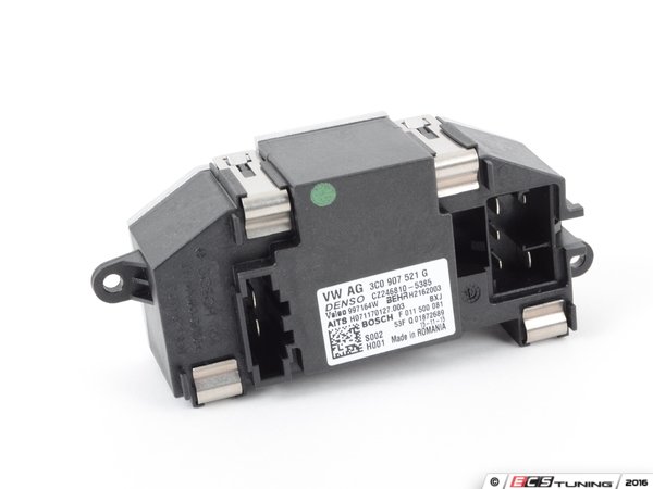 Genuine Volkswagen Audi - 3C0907521G - Blower Motor Resistor (3C0 907 ...