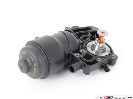 Genuine Volkswagen Audi - 059115389P - Oil Filter Housing & Thermostat ...
