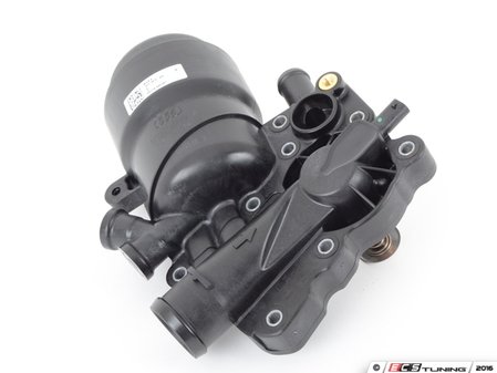 Genuine Volkswagen Audi - 059115389P - Oil Filter Housing & Thermostat ...