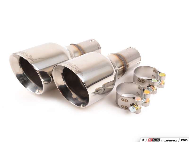 Milltek Sport - MSVW373x2 - GT100 Dual Exhaust Tips - Polished
