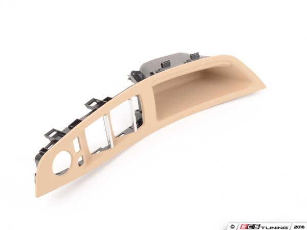 Genuine BMW - 51417225875 - F10 Beige Front Door Handle Trim - Left (51 ...