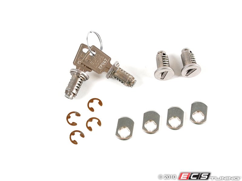 Genuine Volkswagen Audi - 7M0071734 - Lock Cylinder Set For Roof Rack ...