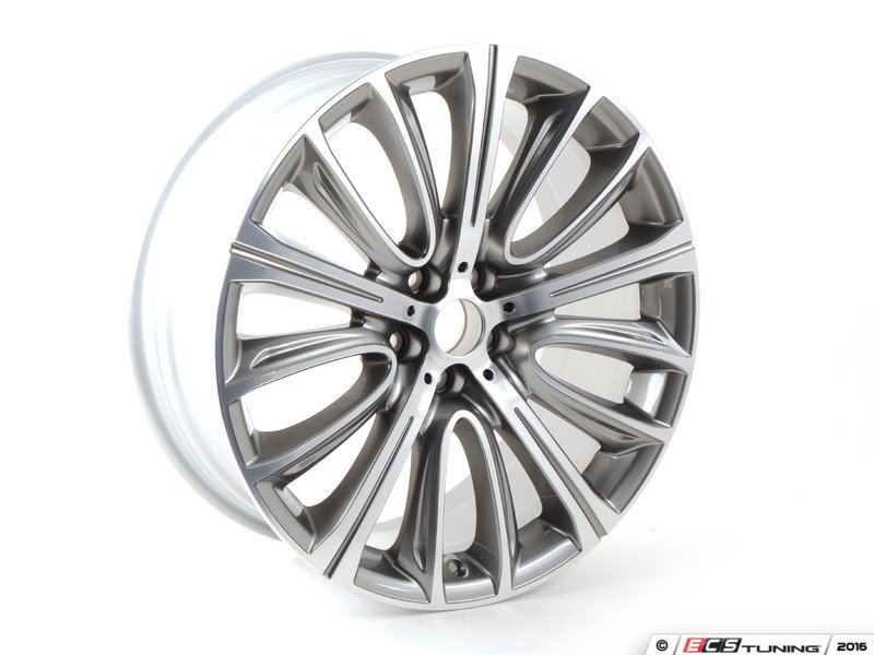 Genuine BMW - 36116863110 - 20" V-Spoke Style 628 Ferric Grey Wheel ...