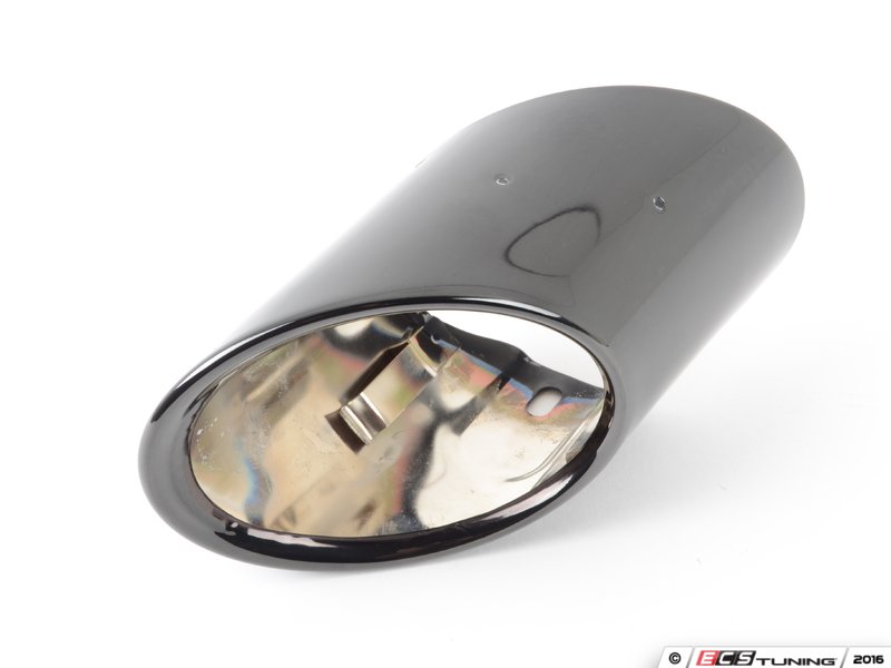 Genuine BMW - 18307534962 - Exhaust Tip - Black Chrome (18-30-7-534-962)